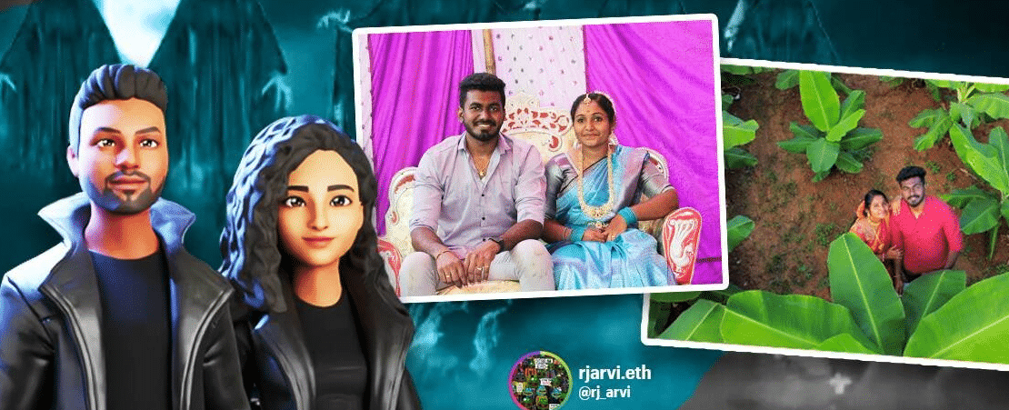 Asia's first metaverse wedding. Attended from all over the world ...