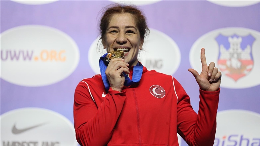 National Wrestler Yasemin Adar Yigit Became the World Champion For The ...