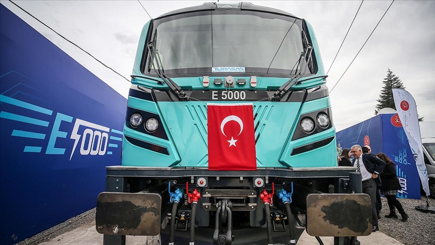 Turkey's Domestic And National E5000 Type Electric Locomotive Is Being ...